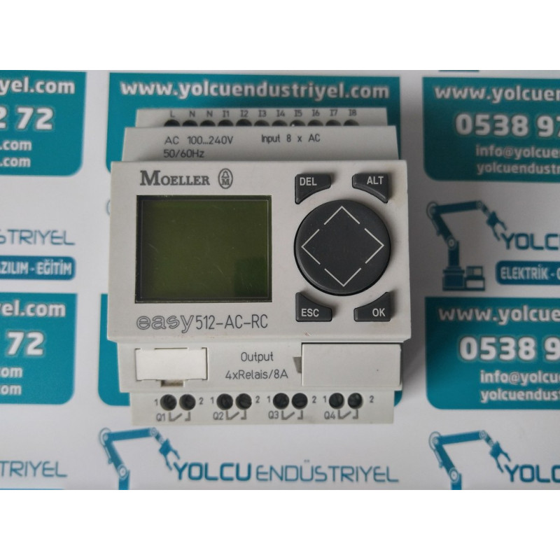 512-AC-RC Moeller Easy PLC controller fiyatı,